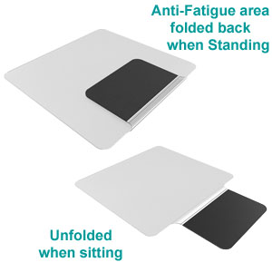 Sit or Stand Mats are Standing Desk Mats by American Floor Mats