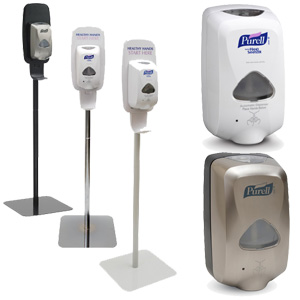 PURELL® Touch-Free Floor Stands